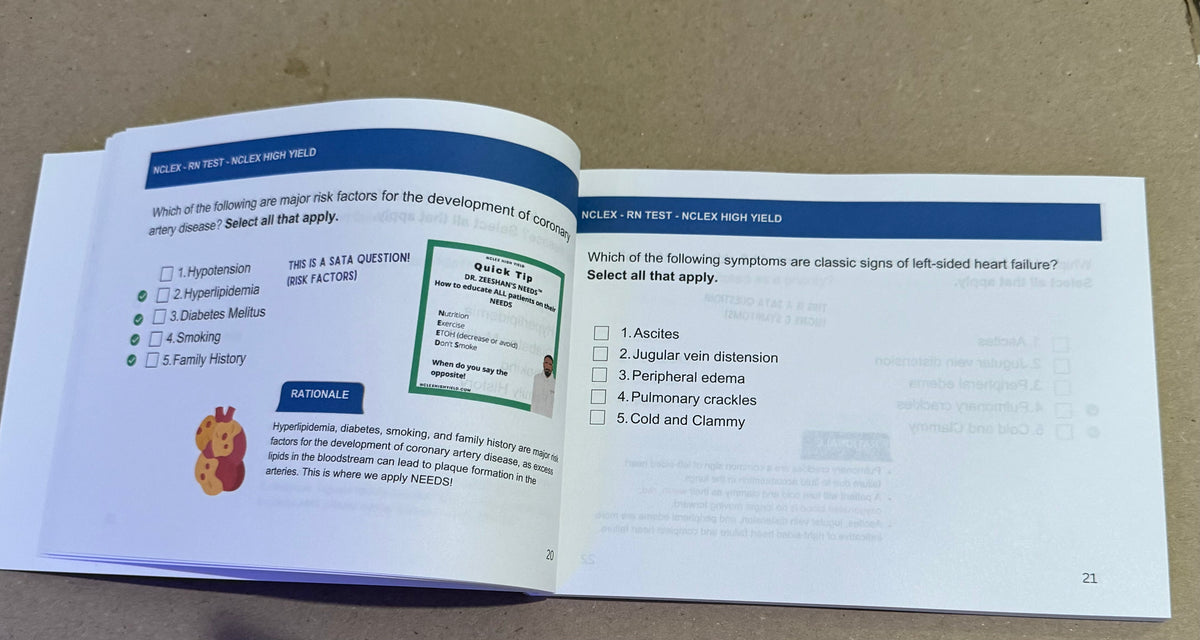 NCLEX HIGH YIELD CARDIOLOGY PRACTICE QUESTIONS BOOK – Nclex High Yield